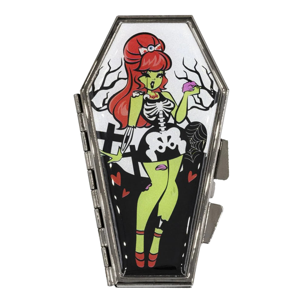 Zombie Girl Standing Coffin Compact – Coldwar Industries