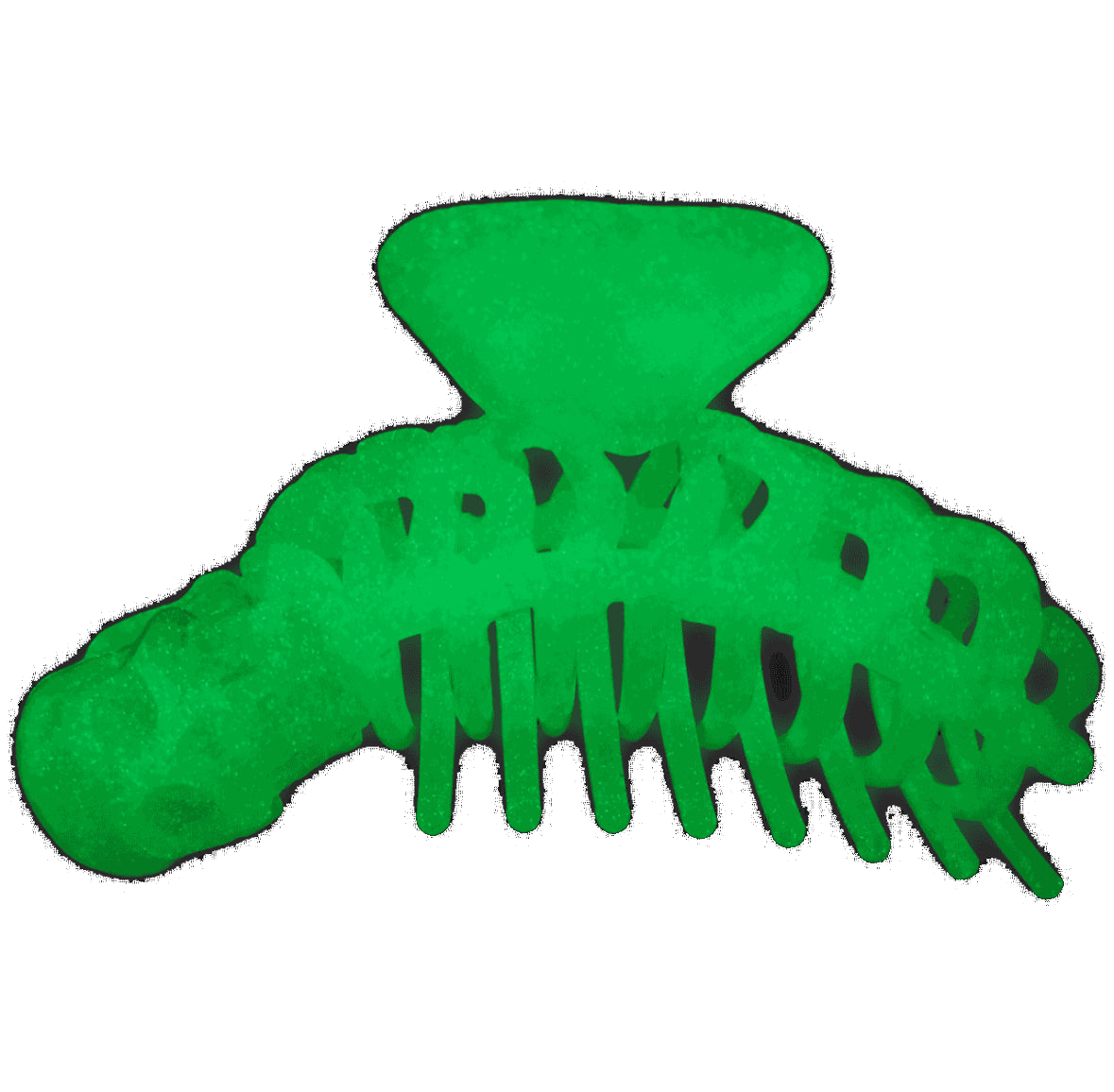 Skeleton Ribcage Hair Claw Clip Glow In The Dark – Coldwar Industries