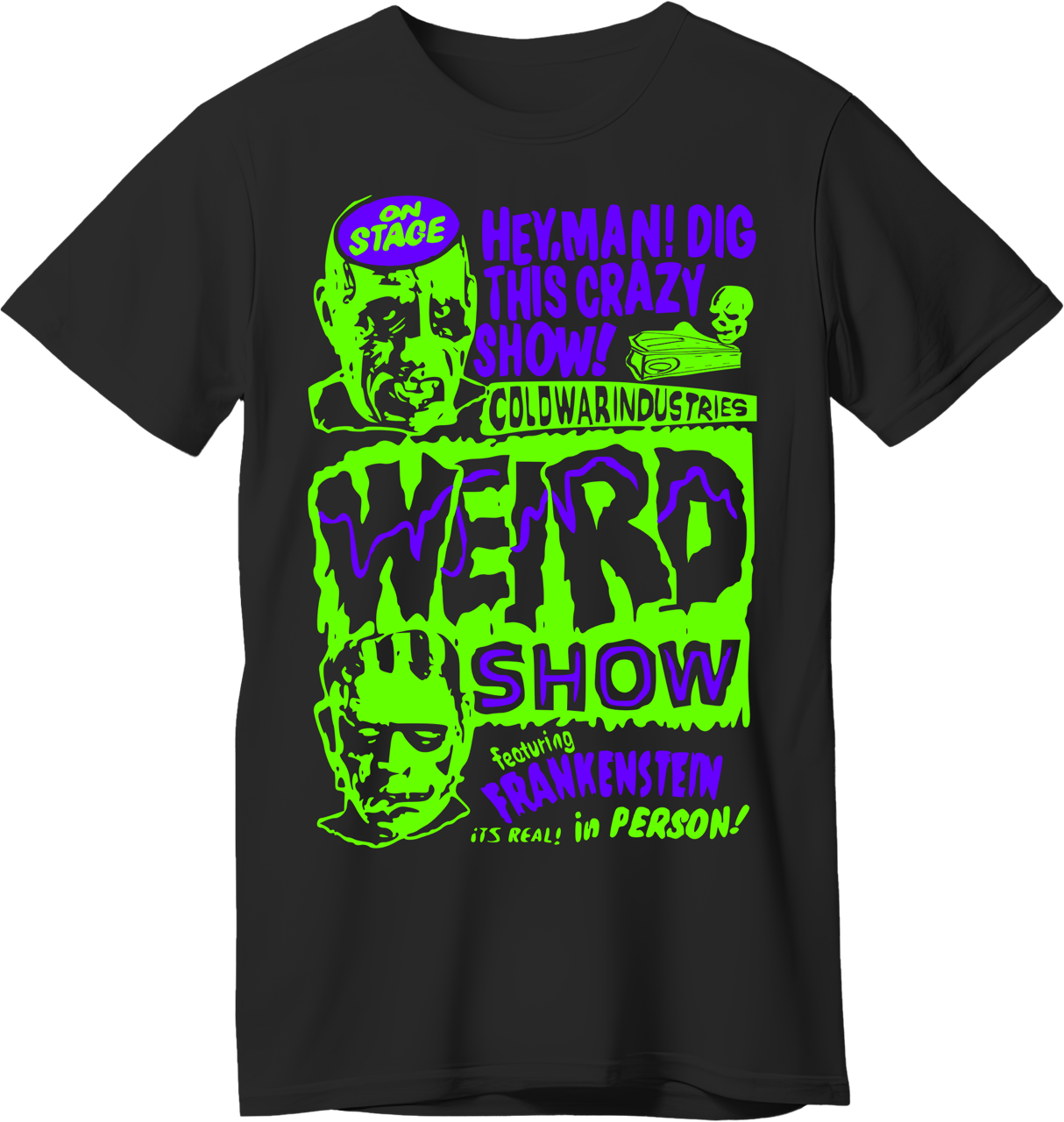 WEIRD SHOW NEW COLOR VARIANT T-SHIRT – Coldwar Industries